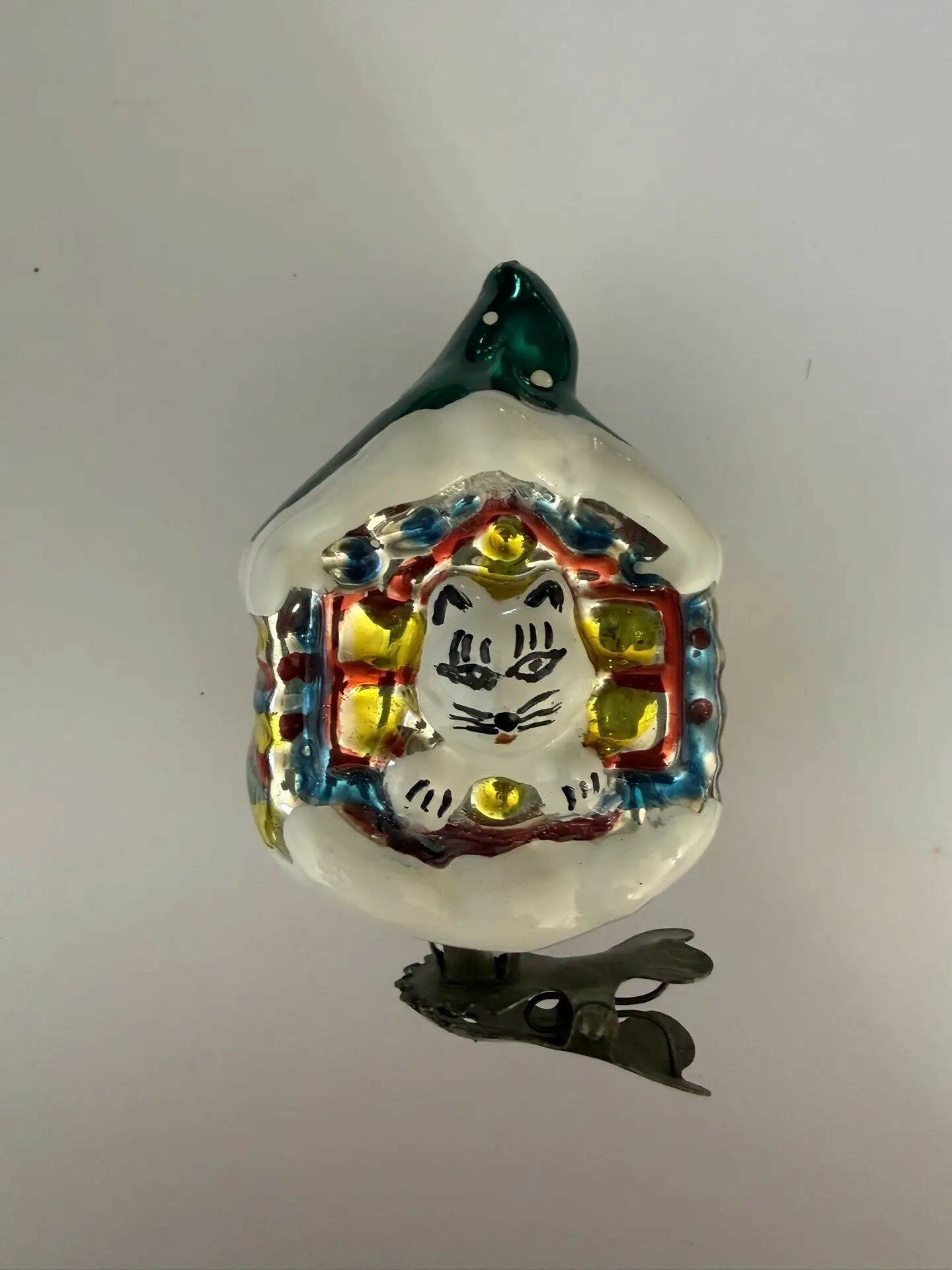 Елочная игрушка Кошкин дом