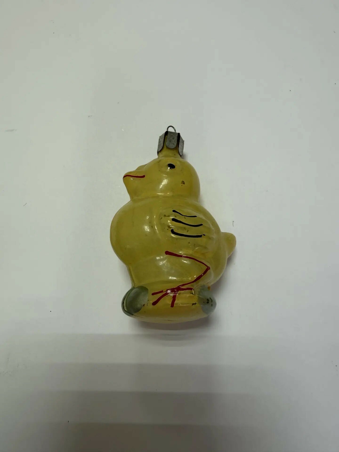 Елочная игрушка Птенец, редкий ! , 6см