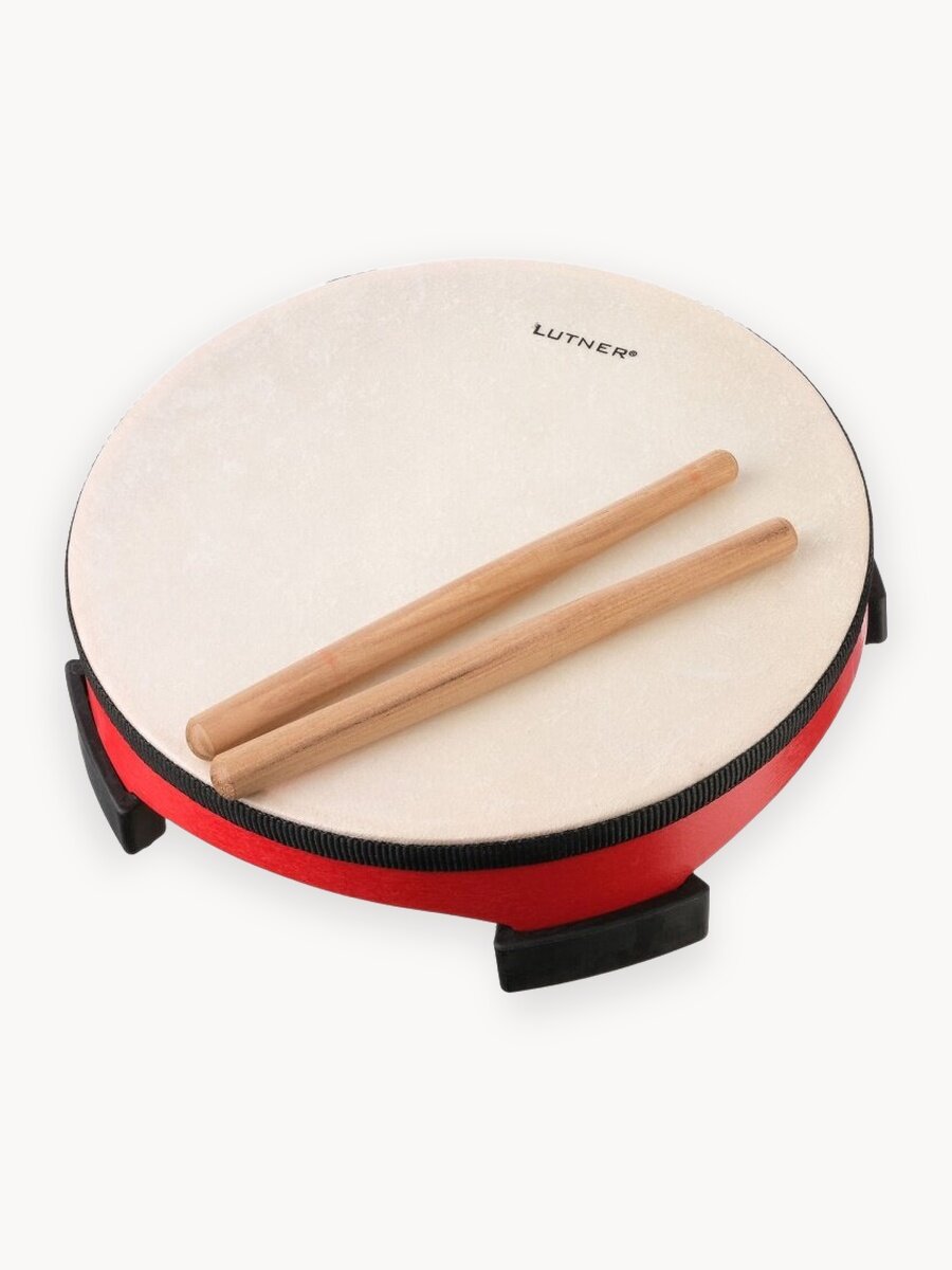 FD10 Бубен, ручной барабан с палочками, 10". Fleet