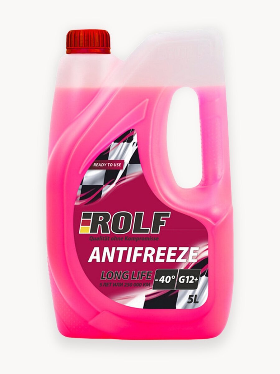Антифриз ROLF G12+ Red 5л 70012