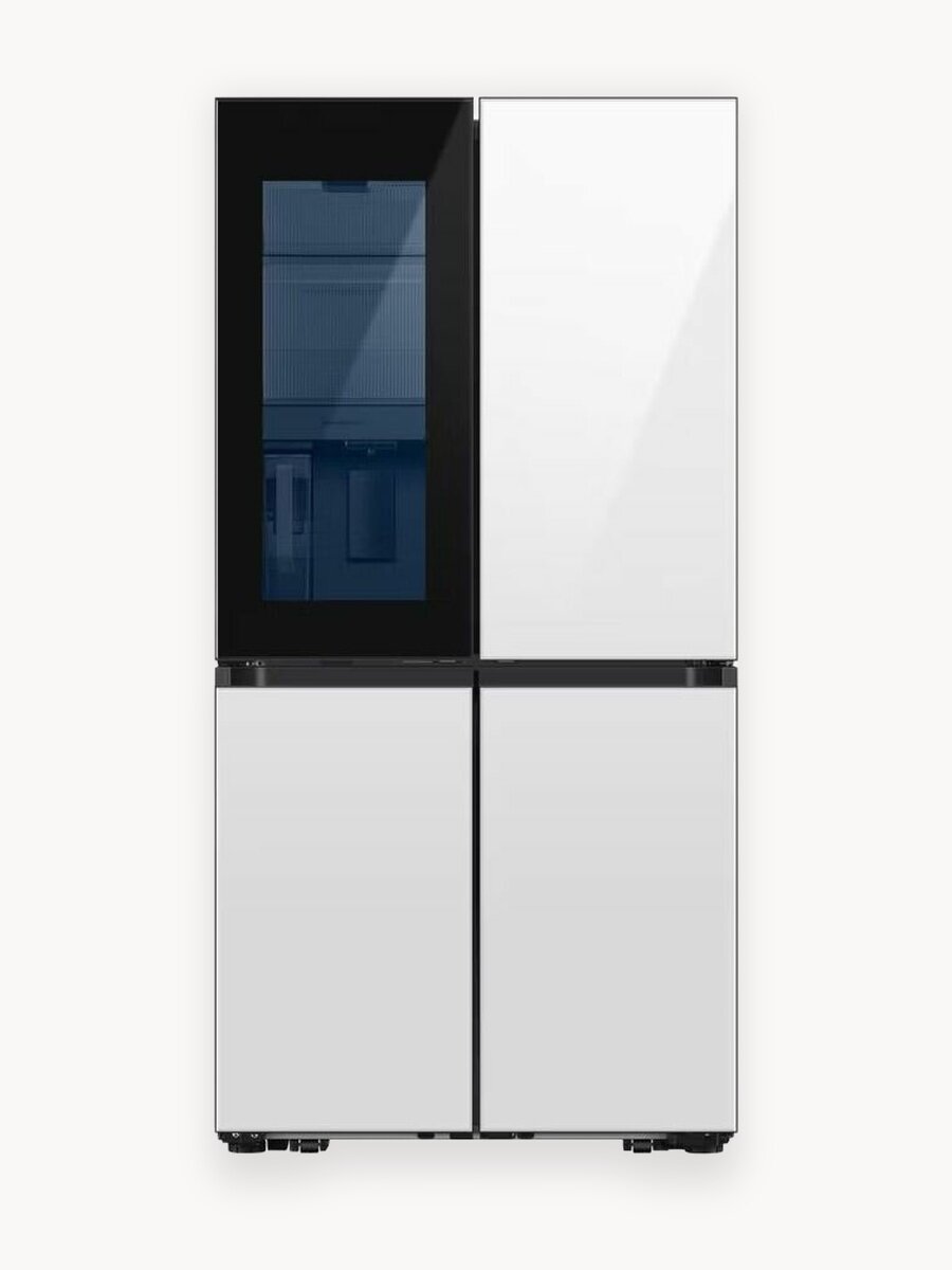 Многодверный холодильник Samsung RF65DB970012WT, 551 л, с инверторным мотором, УФ фильтром, прозрачной дверцей, автооткрыванием дверей, автоподсветкой, белый