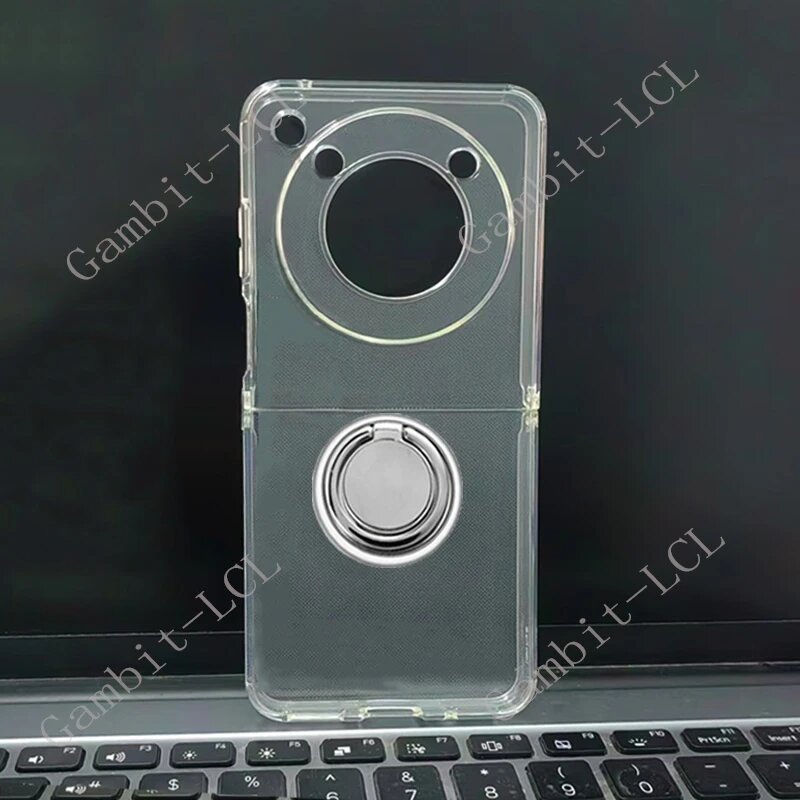 Для ZTE Nubia Flip 2024 Libero Flip 6,9 " LiberoFlip NubiaFlip задний Ring Case Clear, Libero Flip