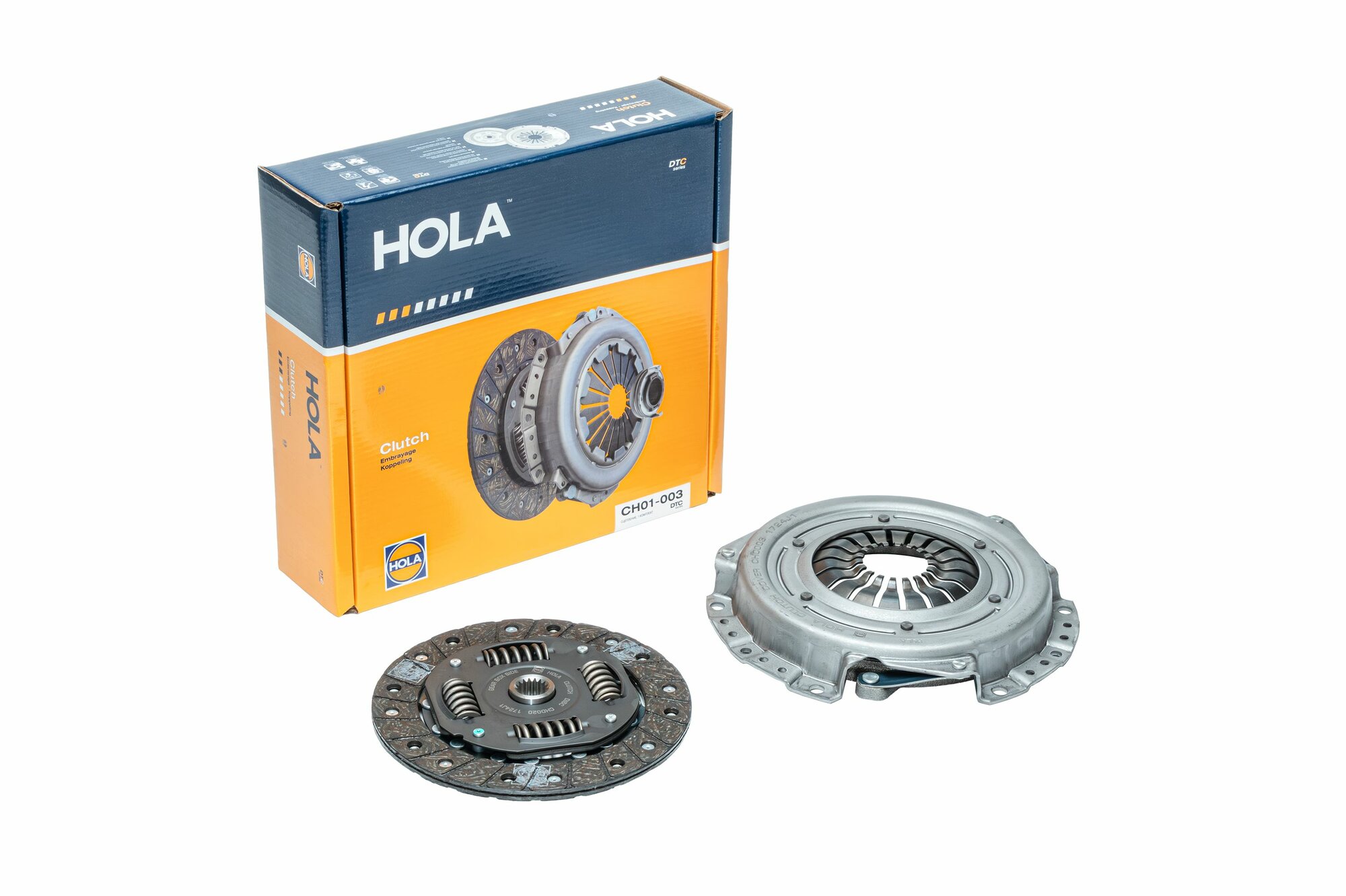 Комплект сцепления без выжимного подшипника HOLA CH01-003 для FORD Fusion, Fiesta IV, V, MAZDA 2, 121 III