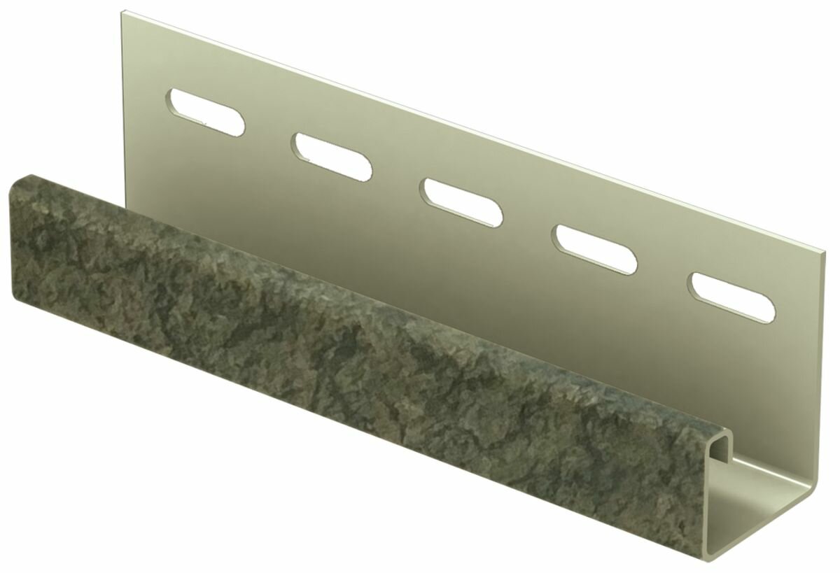 Ю-пласт J-планка (j-профиль), Стоун-хаус таганай таёжный, 1 шт