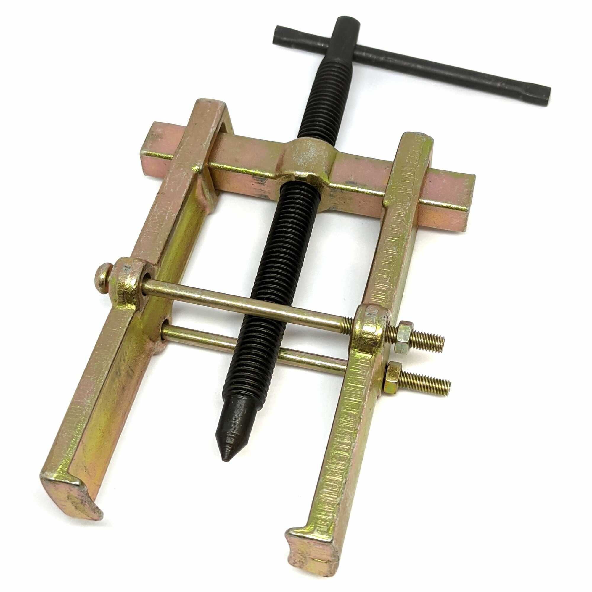 Съемник 2-х лап. раздвижной с фиксатором 100 мм. Ф 20-50мм.