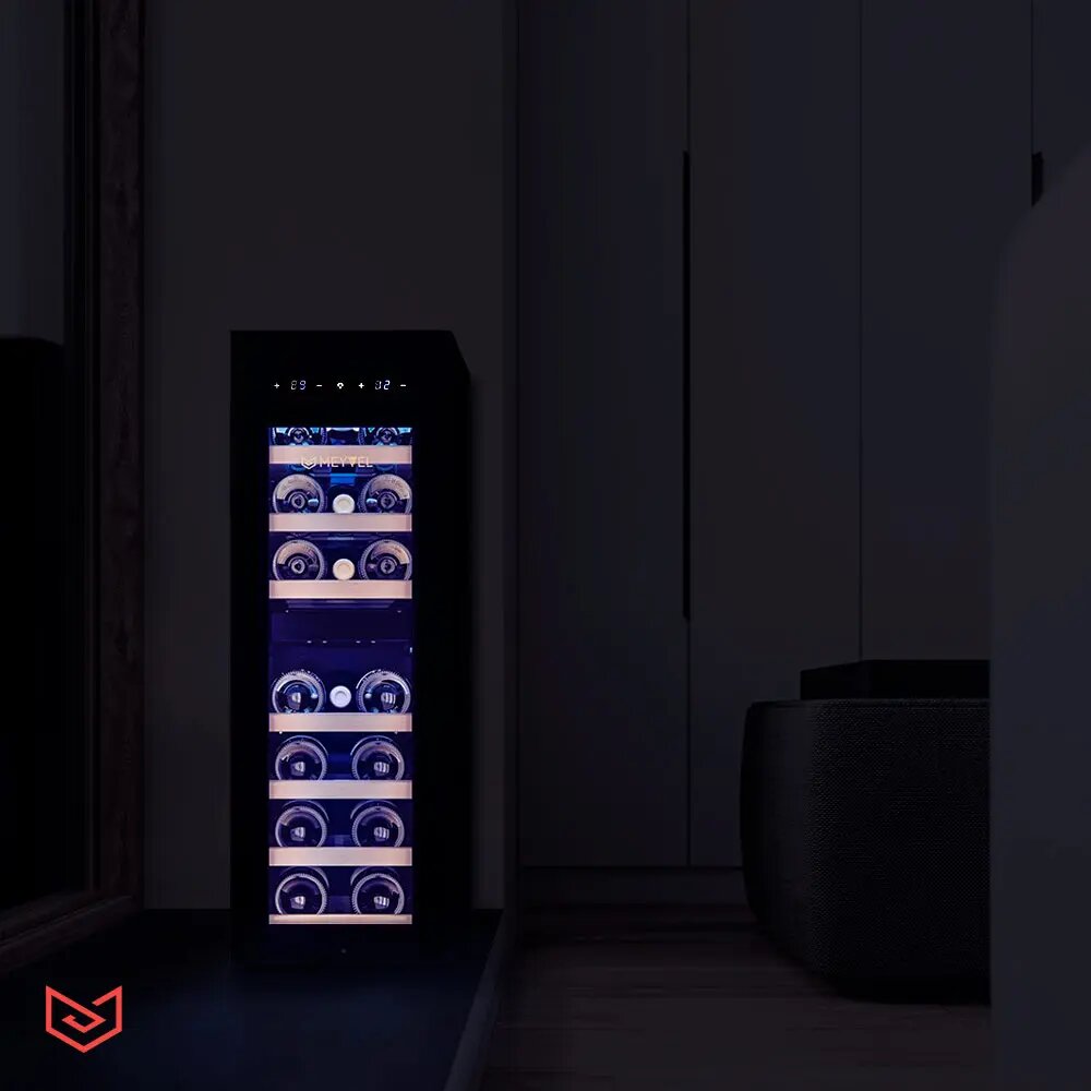 Компрессорный винный шкаф MV19-KBF2