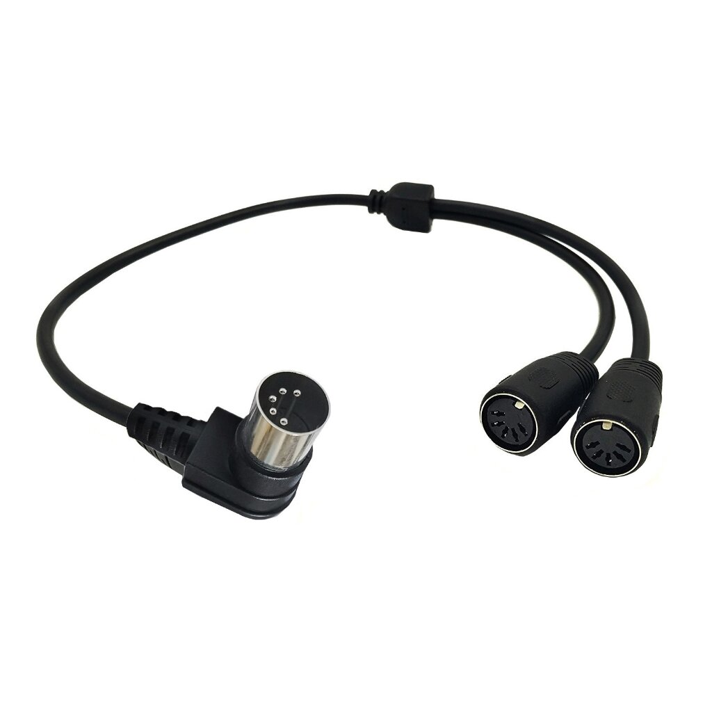 Соединительный кабель DIN 5Pin с двойным 5Pin разъемом Y-образного типа, Устойчивый К коррозии