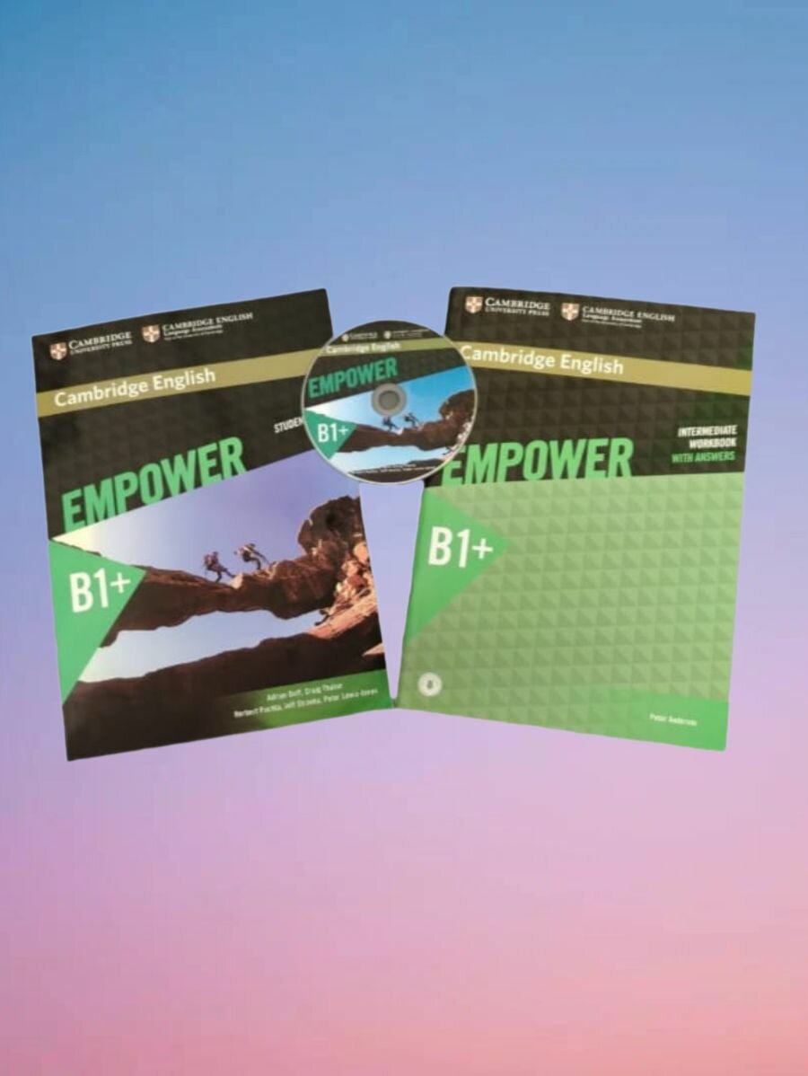 Empower B1+ Pre-Intermediate (Полный комплект: Studеnt's Вооk + Workbook with Answers + СD)