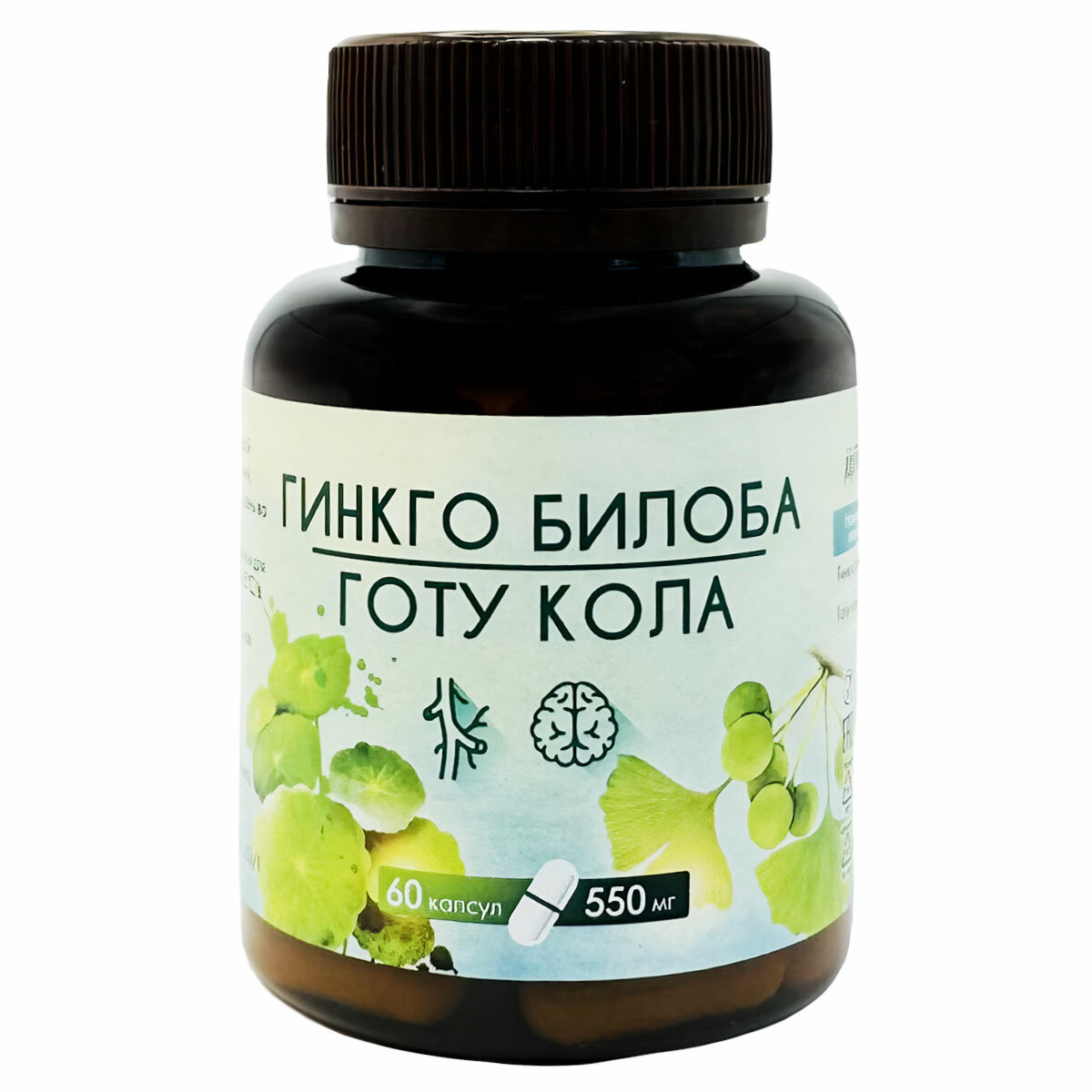 Готу кола и Гинкго билоба 60 шт