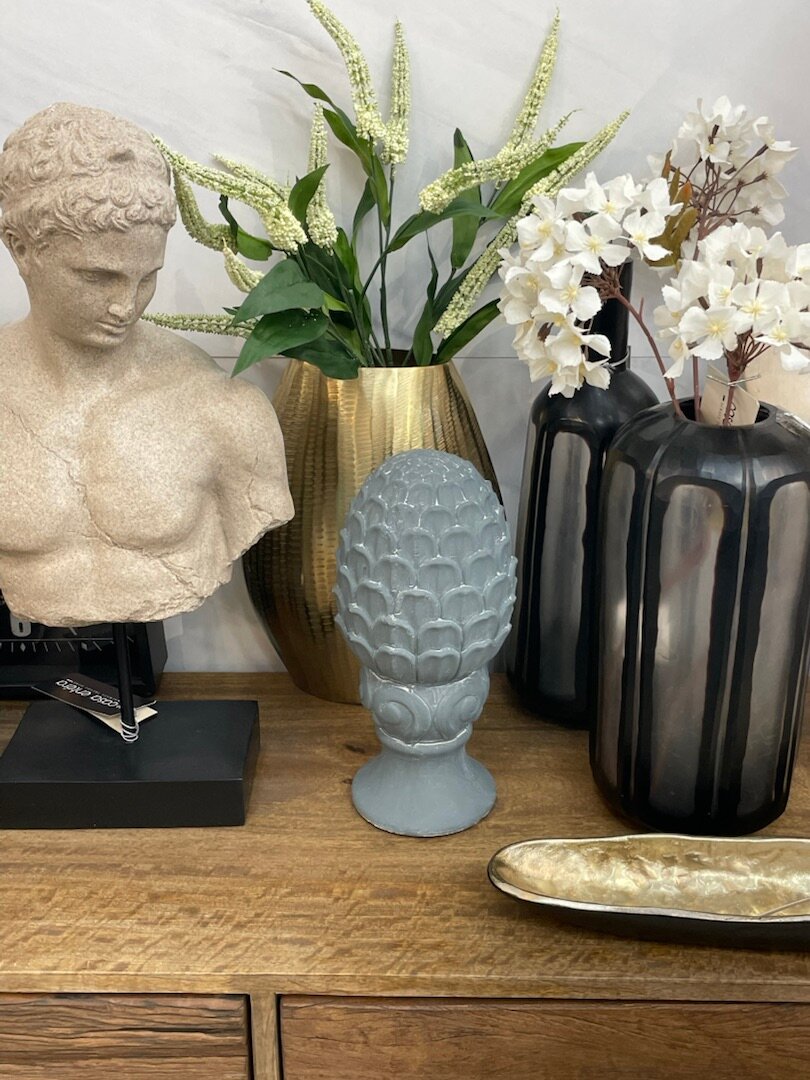 Статуэтка Артишок Casaentera CE03-6TE0471 графит d140x290h