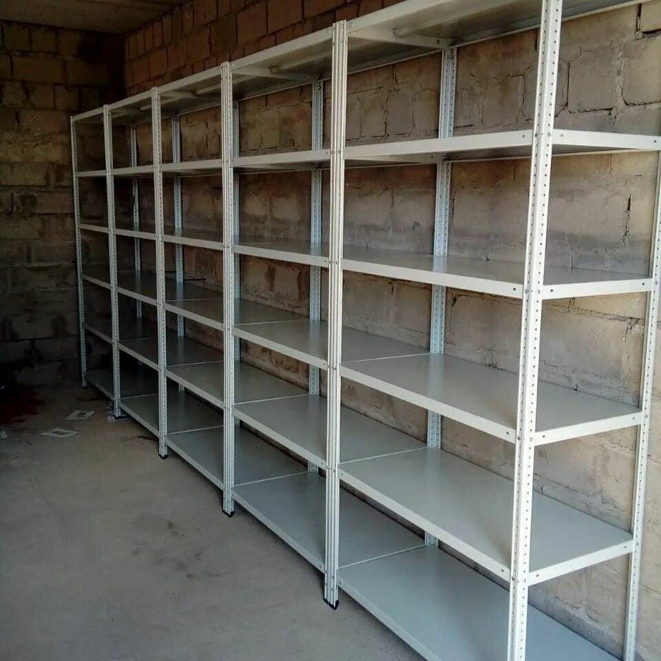 Стеллаж металлический бу 200*100*40 6 полок (2 шт)