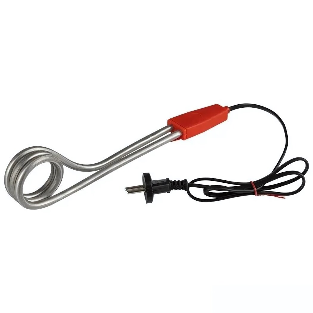 Кипятильник электрический 2 кВт, компактный, из нержавеющей стали, длина 35 см