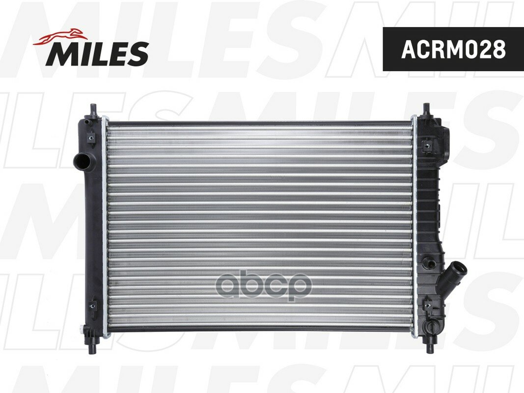 Радиатор (механическая сборка) CHEVROLET AVEO 1.2/1.4/1.6 09- (NISSENS 61687) ACRM028 Miles арт. ACRM028