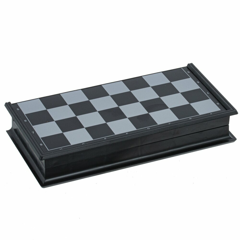 Игра настольная магнитная Шашки, 15х7,5х2,5 см KSM-800315