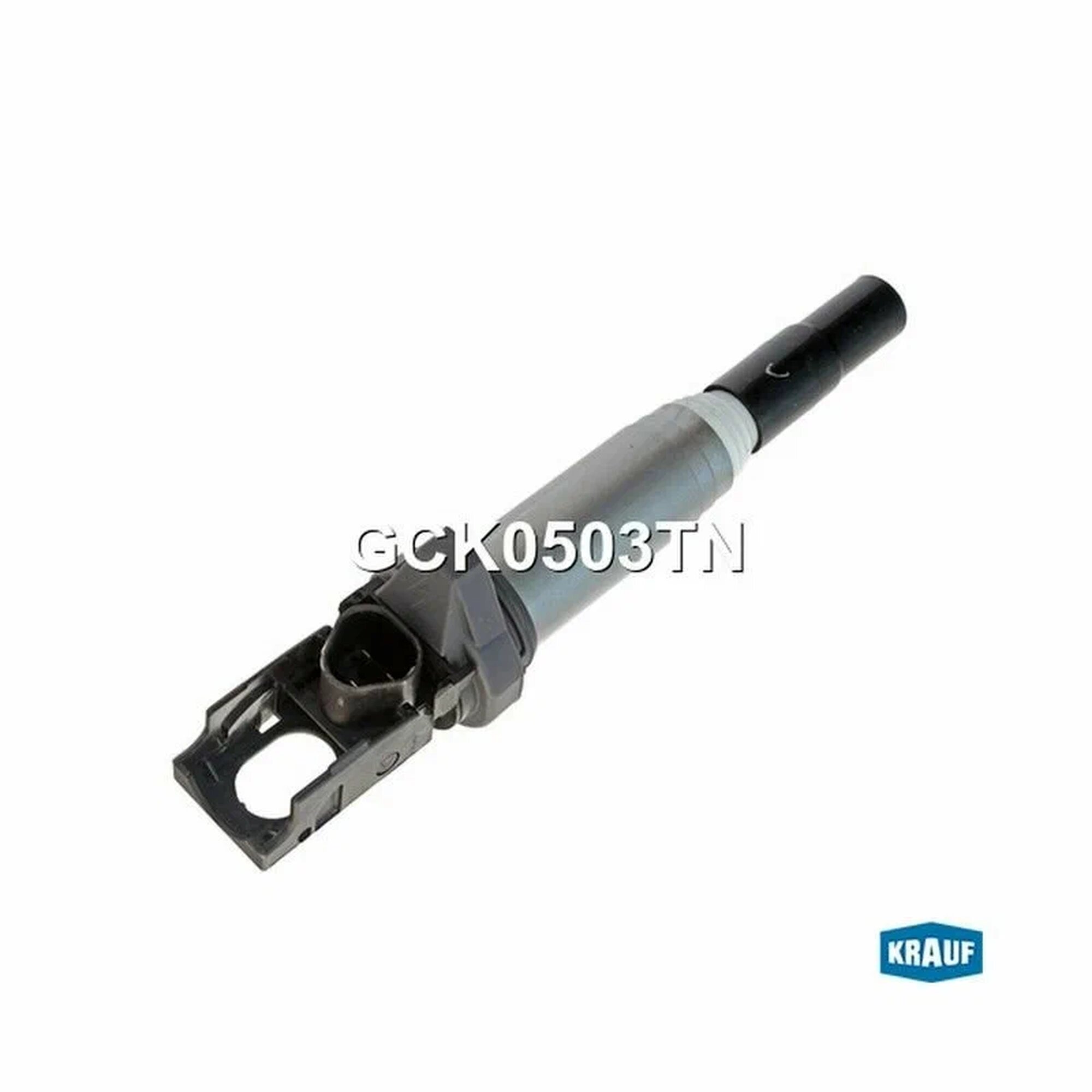 Катушка зажигания KRAUF GCK0503TN, для BMW 1/3/5, передняя, металл, чёрная