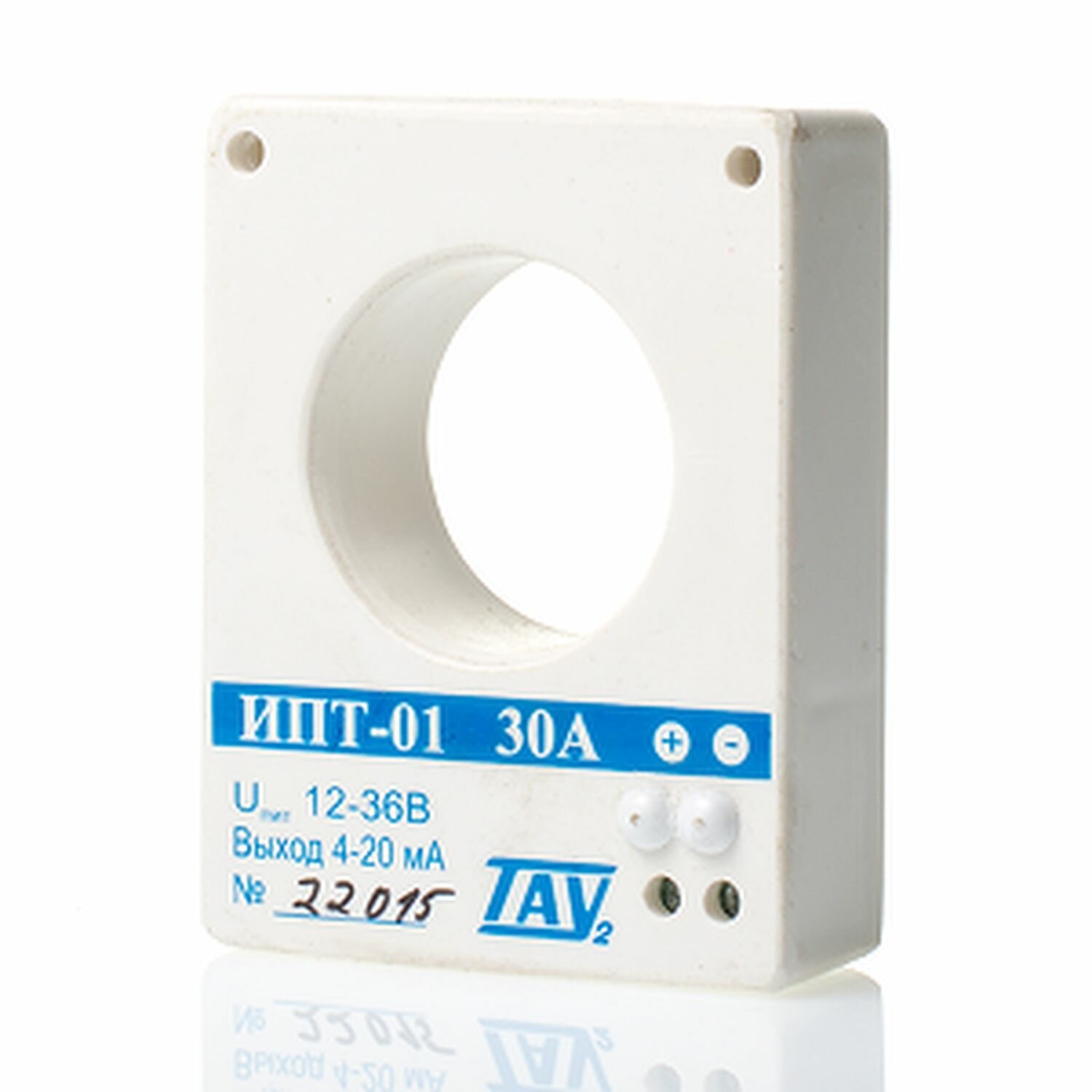 ИПТ-01-30А Измерительный преобразователь переменного тока с выходом 4-20 мА/ датчик тока Тау-2