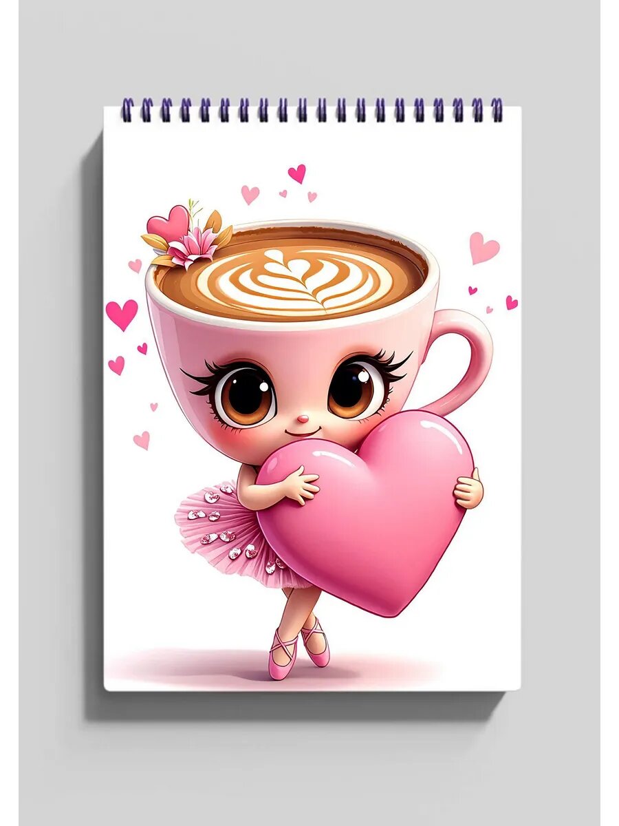 Блокнот "Balerino Capuchino"