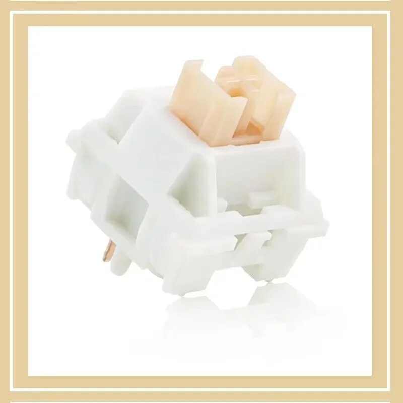Переключатели Outemu Cream Yellow, 90 шт