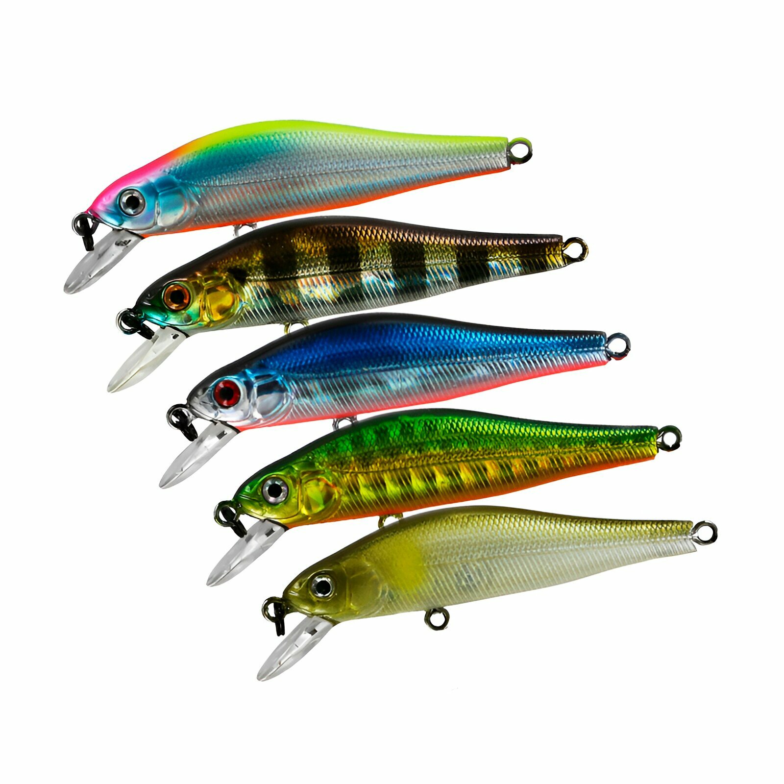 Воблер Tsuribito Jerkbait 50F-SR, цвет №008, с лопастью, 50 мм