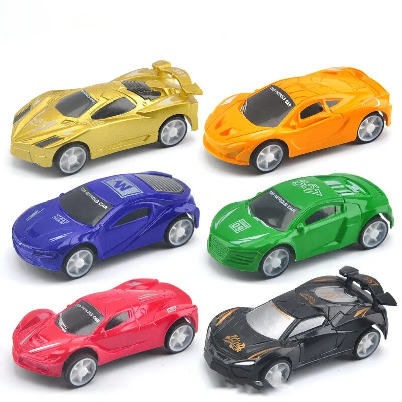 Детская мини-игрушка-багги пластик 1pcs Random color