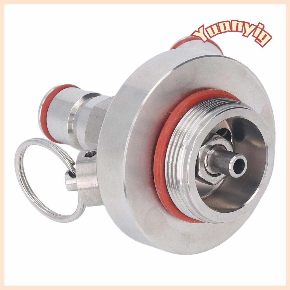 Мини-дозатор Yuanyig для пивных кег, с двойным шариковым замком, нержавеющая сталь