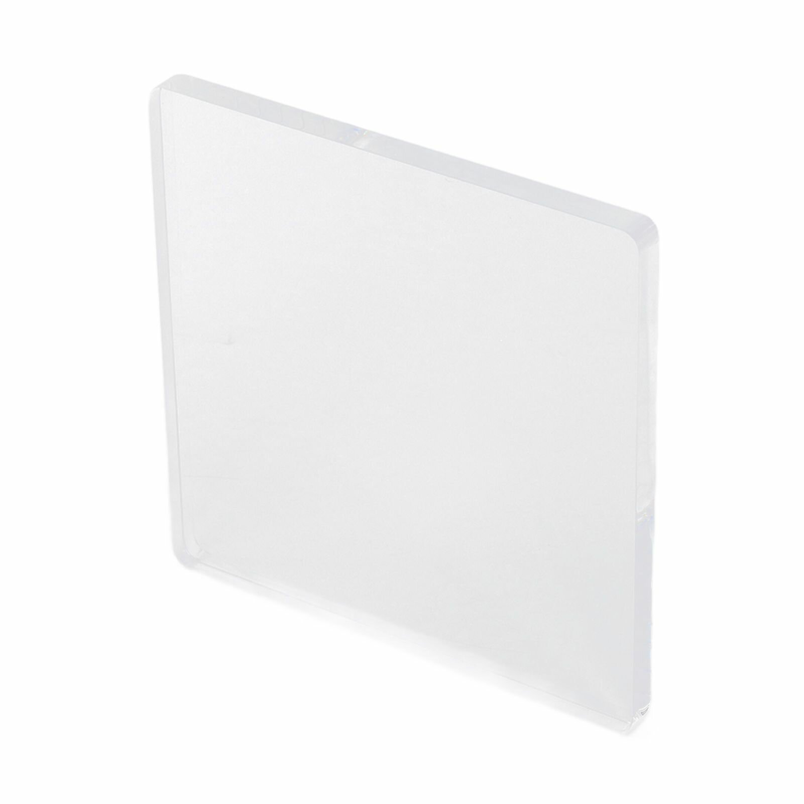 Акриловый блок 15x15см, прозрачный, для штампов