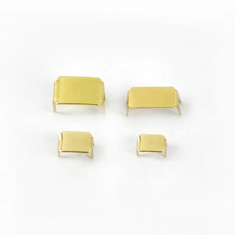 50 шт. 3 #5 #8 #10 # Нескользящие металлические заглушки на молнии, концевые замки для нейлоновых молний, «сделай сам», мгновенная фиксация, набор для ремонта молний, Сменные аксессуары