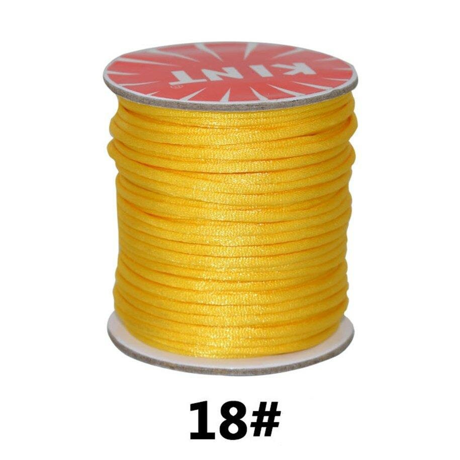 Корейская шелковая леска № 7 1,5 мм около 800 м плетеные китайские браслеты с узлами