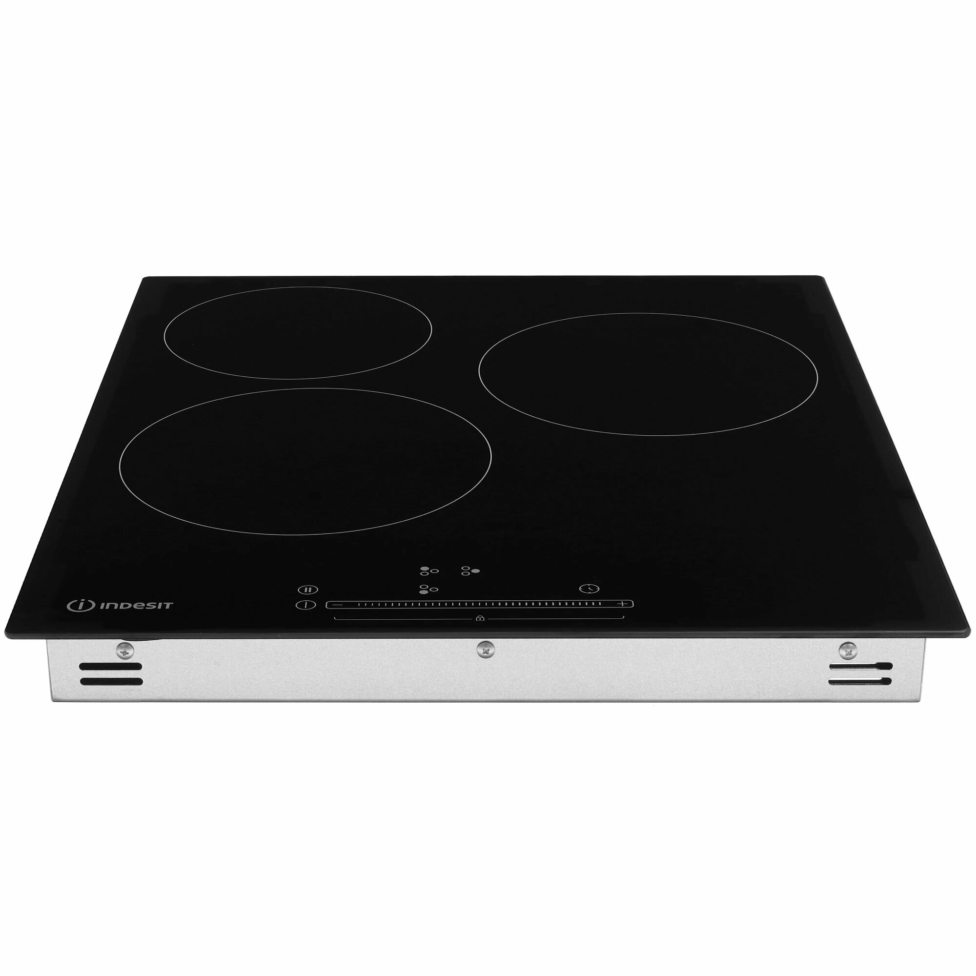 Электрическая варочная панель Indesit IRC 345, цвет черный, три конфорки