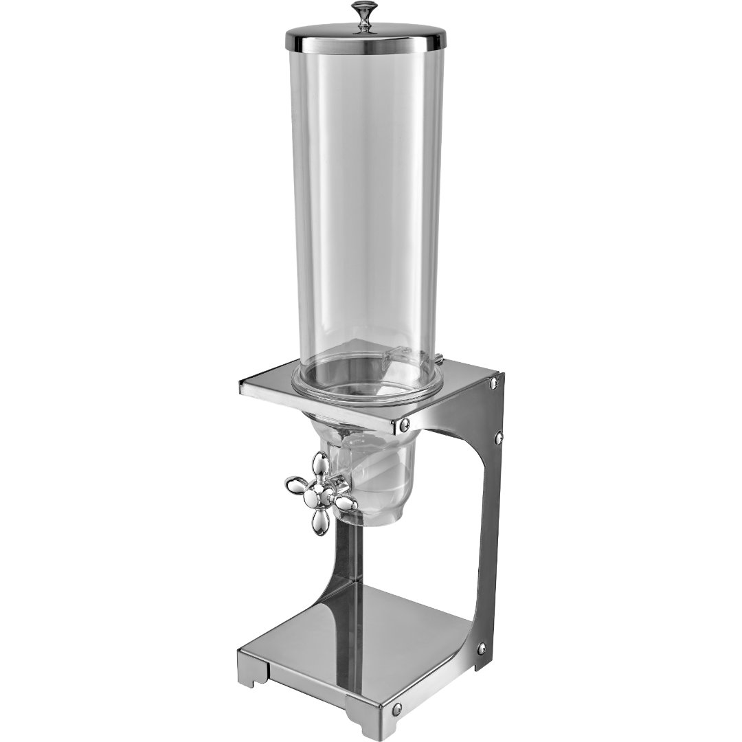 Диспенсер для мюсли и хлопьев Bufett CCD 050 с дозатором 4л, прозрачный, 641050