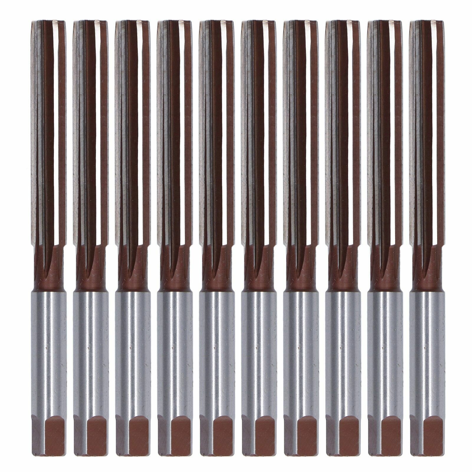 10шт разверток 9SiCr, 3/8", 6 канавок