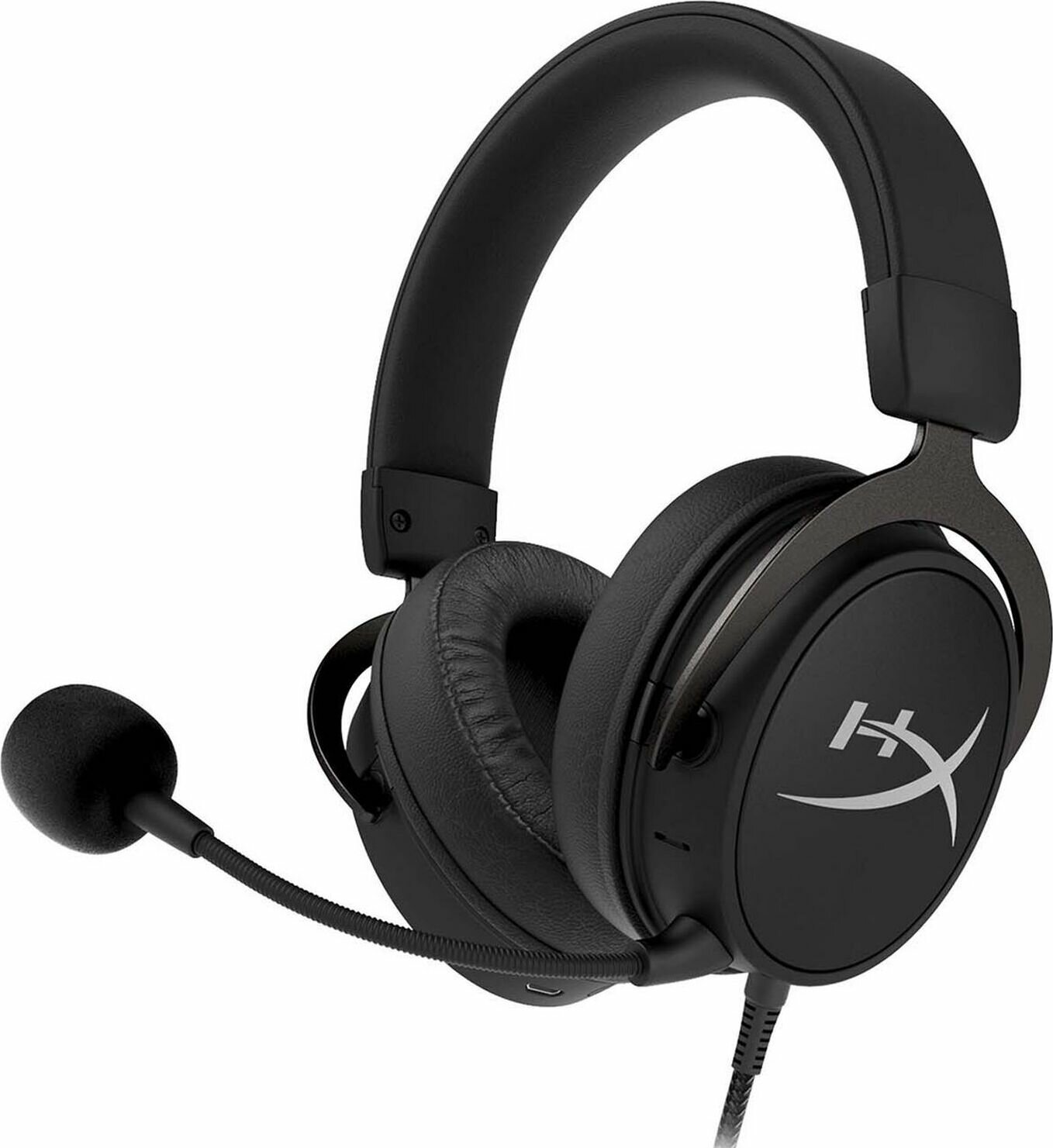 Наушники HyperX Cloud Mix HX-HSCAM-GM, с микрофоном, черные, USB