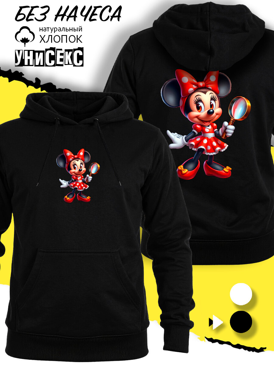 Худи Толстовка свитшот Минни Маус Minnie Mouse