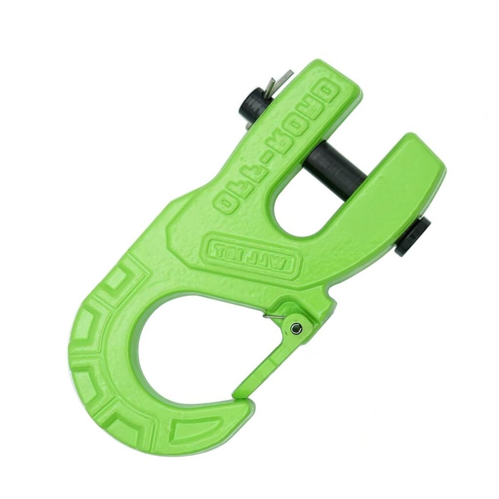 Крюк буксирной лебедки 3/8" Сверхмощный крюк лебедки из легированной стали 10T с предохранителем