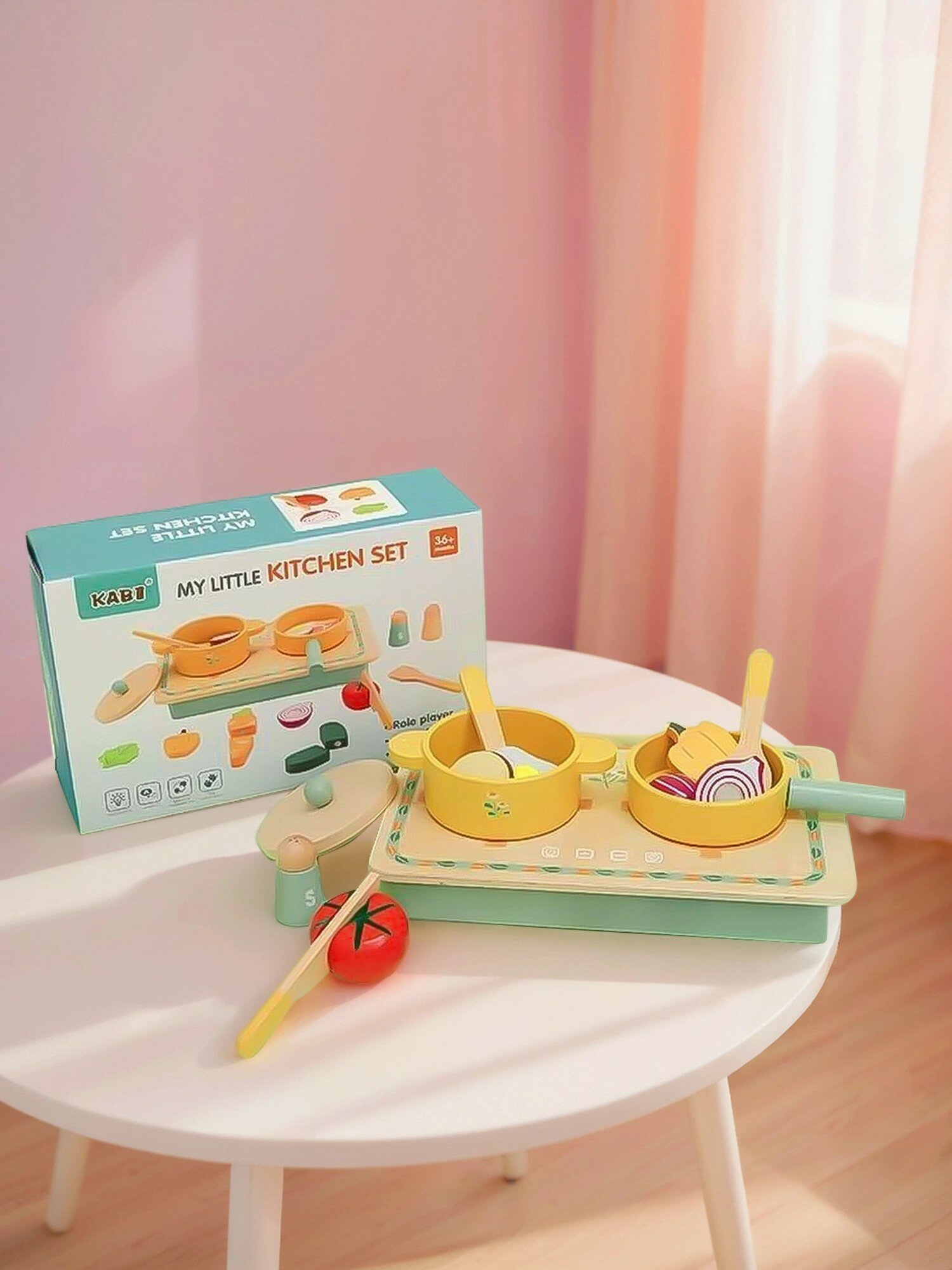 Игрушка Madliani плита, посуда, продукты