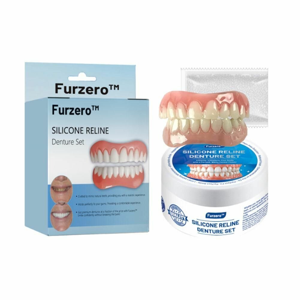 Набор силиконовых протезов для верхних и нижних зубов