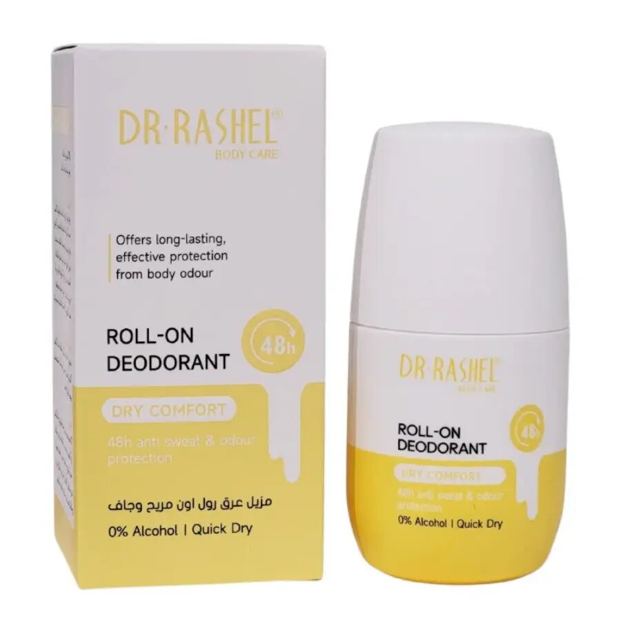 Roll-on Deodorant DRY COMFORT, DR.RASHEL (сухость И комфорт роликовый дезодорант), 50 мл.