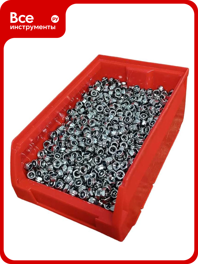 Гайка со стоп кольцом 23 Болта М5, нержавеющая, DIN 985, 2000 шт. контейнер АС3C00050093N07ф2000