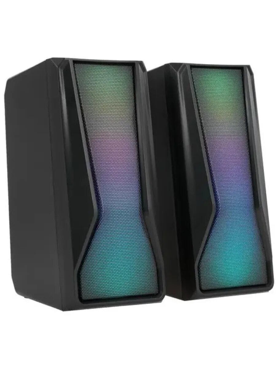 Колонки R-Series R555 R555 черный - 2.0, 10 Вт