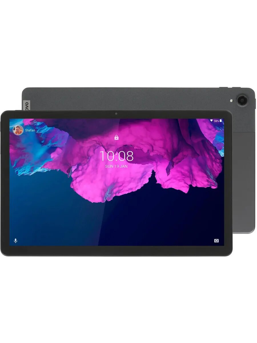 11" Планшет Tab P11 ZA7S0090RU Wi-Fi 6+128 ГБ серый РСТ
