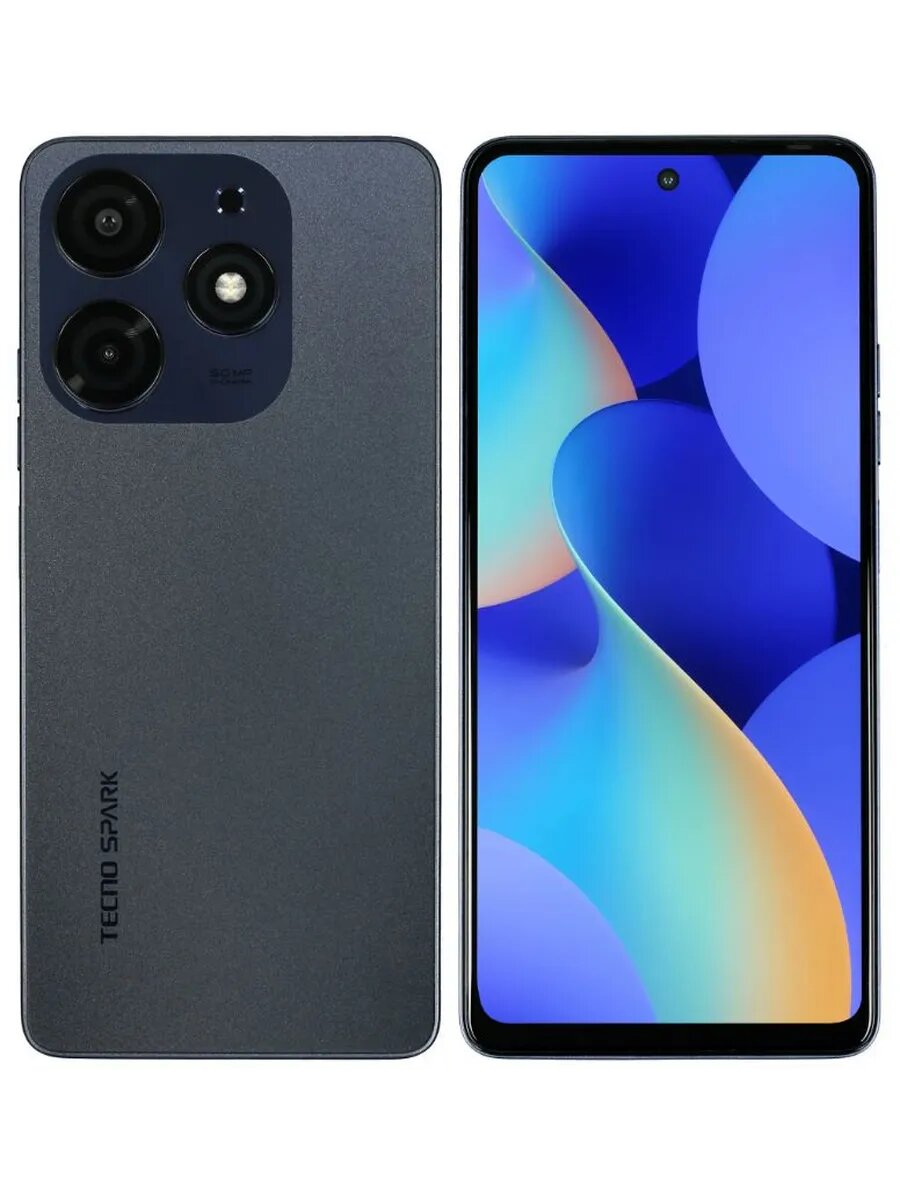 6.78" Смартфон Spark 10 Pro 4.90E+12 LTE 8+256 ГБ черный РСТ