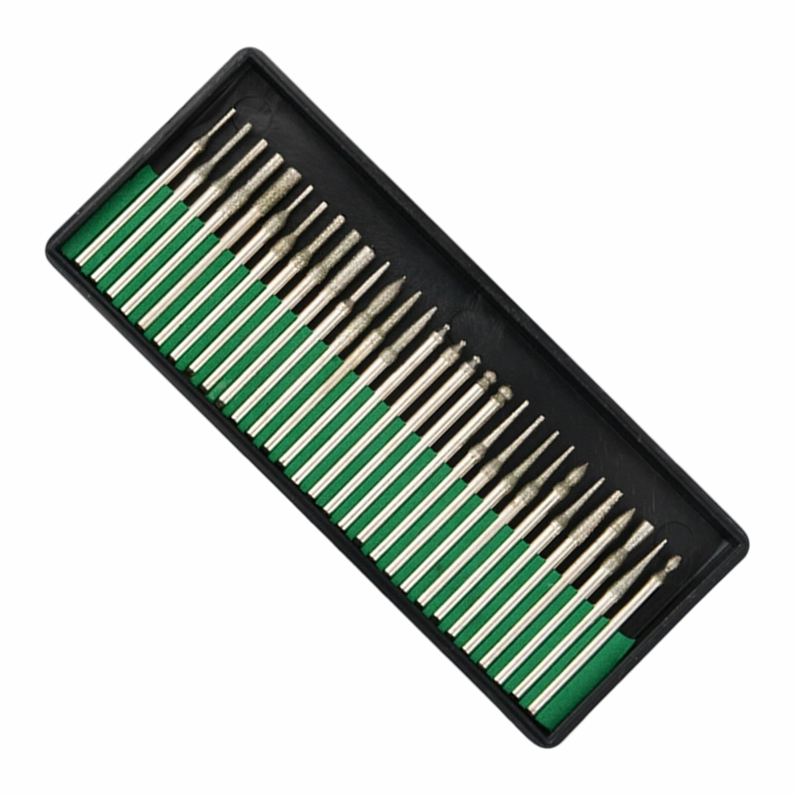 30 шт алмазных фрез для точной гравировки и травления на камне