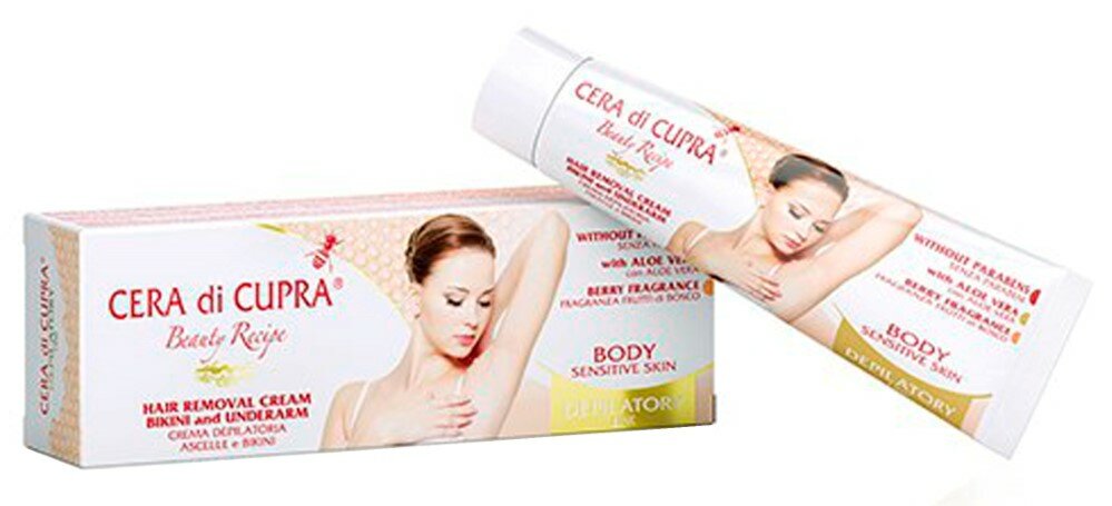Cera di cupra крем-депилятор для области бикини и подмышек 100 мл