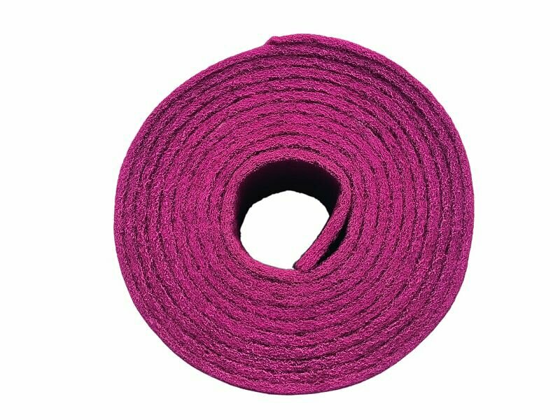 Лента шлифовальная флисовая, жесткая 5 м X 115 мм, нормальный корунд (NC), зерно 180-320, mte