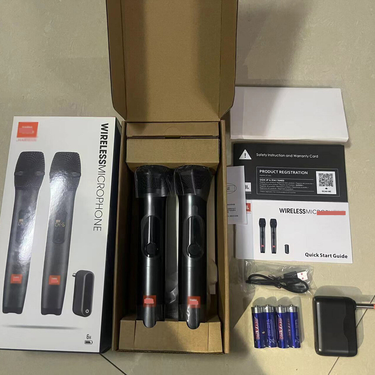 Microphone Вокальная радиосистема для живого вокала микрофонов, черный матовый