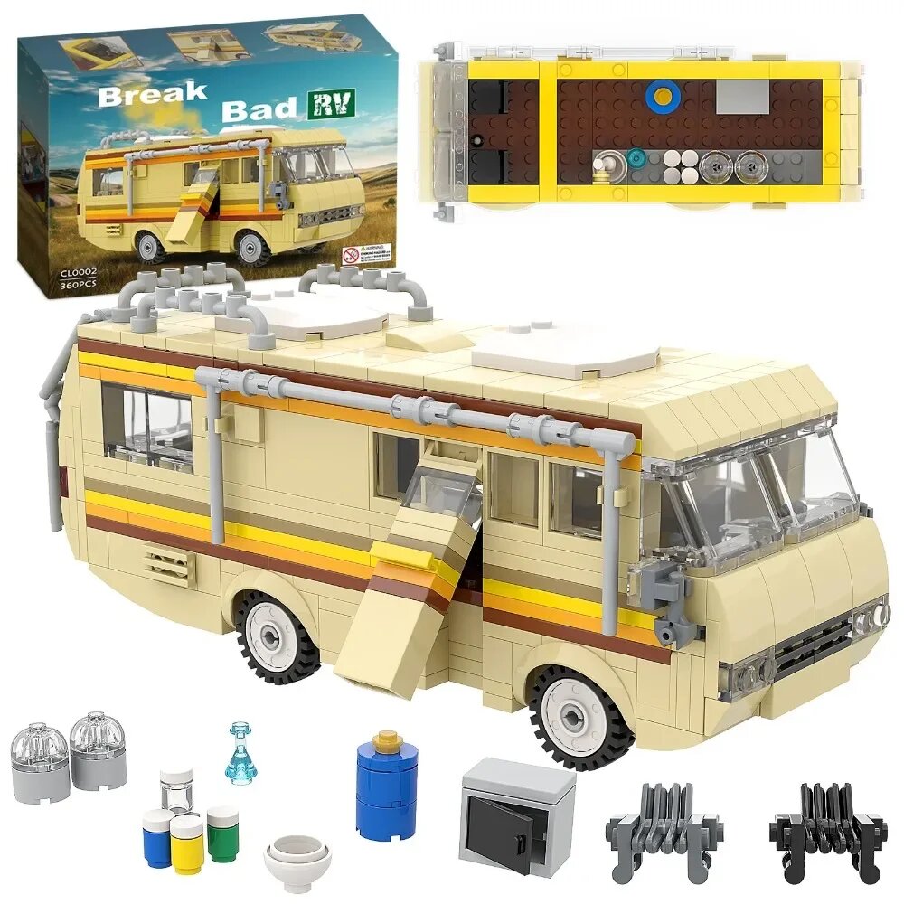 MOC Breaking Bad Автобус строительные блоки 360 деталей With Box