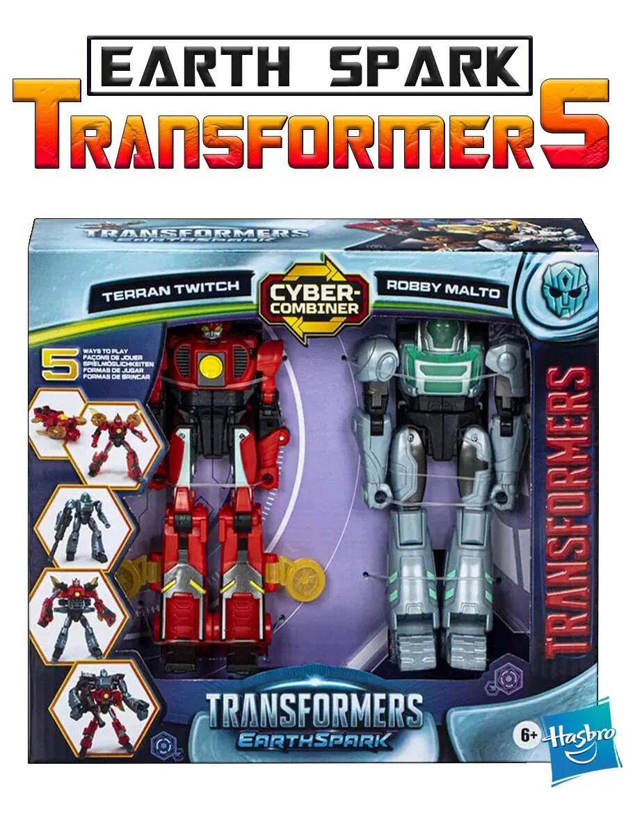 Игрушка-трансформер "Combiner 1" (Трансформеры: Новая искра, 2 шт.) Hasbro