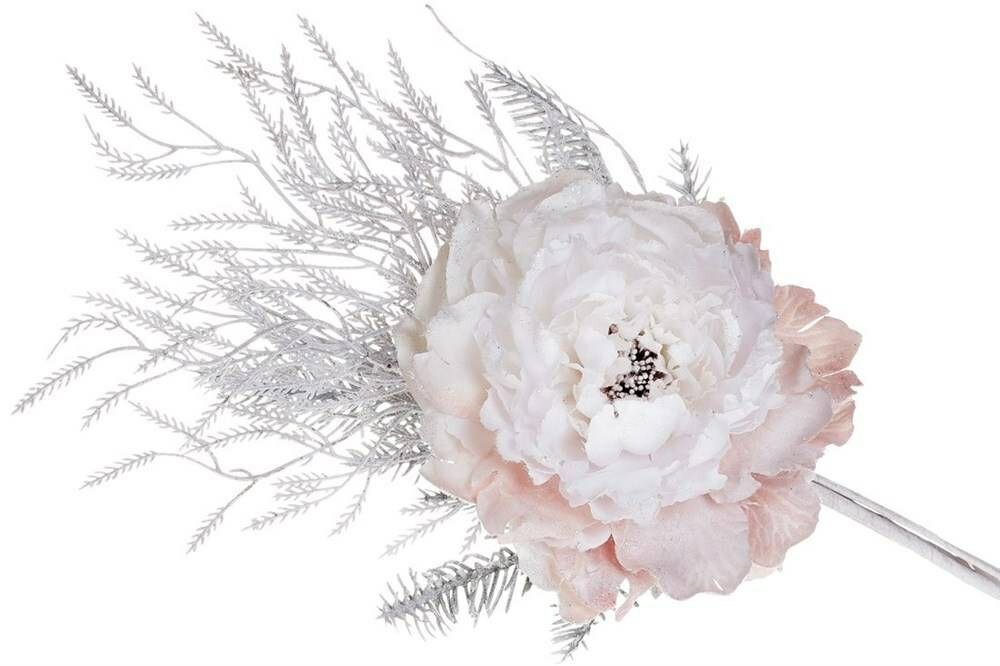 Искусственный цветок Country Artists "Пион", высота 45см, светло-розовый