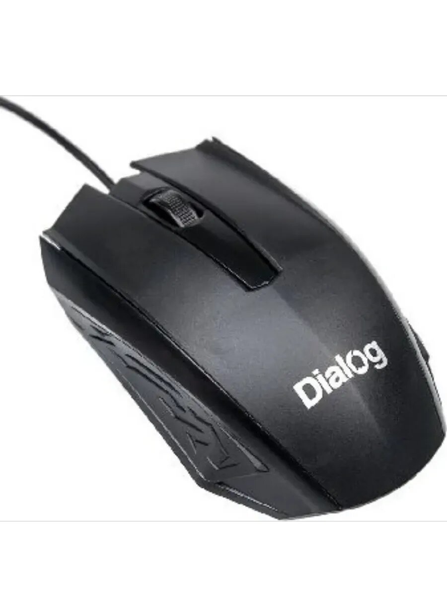 Мышь проводная оптическая MOC-19U 1200 dpi Черный