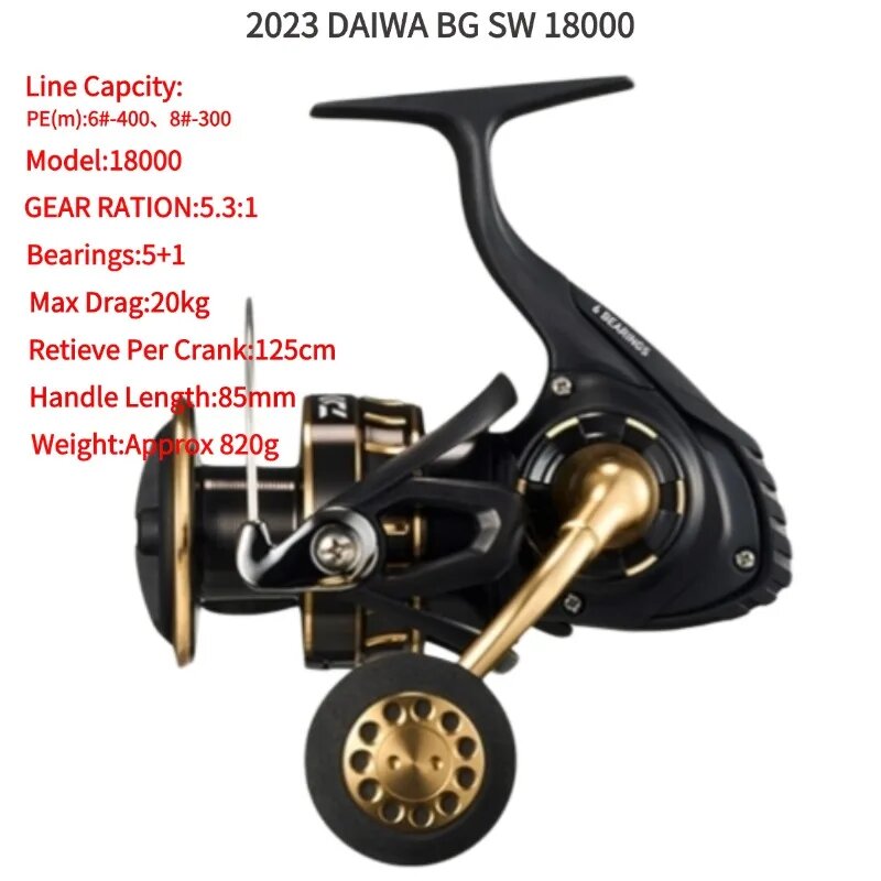 DAIWA BG SW Спиннинговые катушки